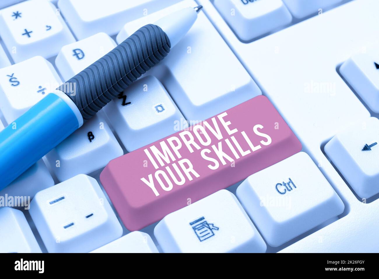 Hand writing sign Improve Your Skills. Business idea Learn Practice and ...