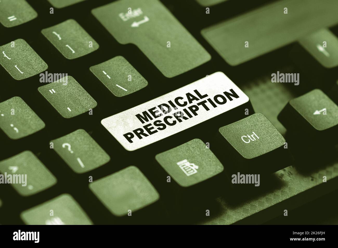 Text showing inspiration Medical Prescription. Word for healthcare ...