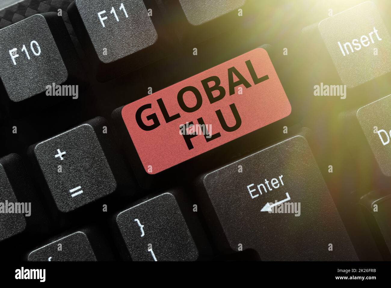 Conceptual display Global Flu. Business overview Common communicable ...