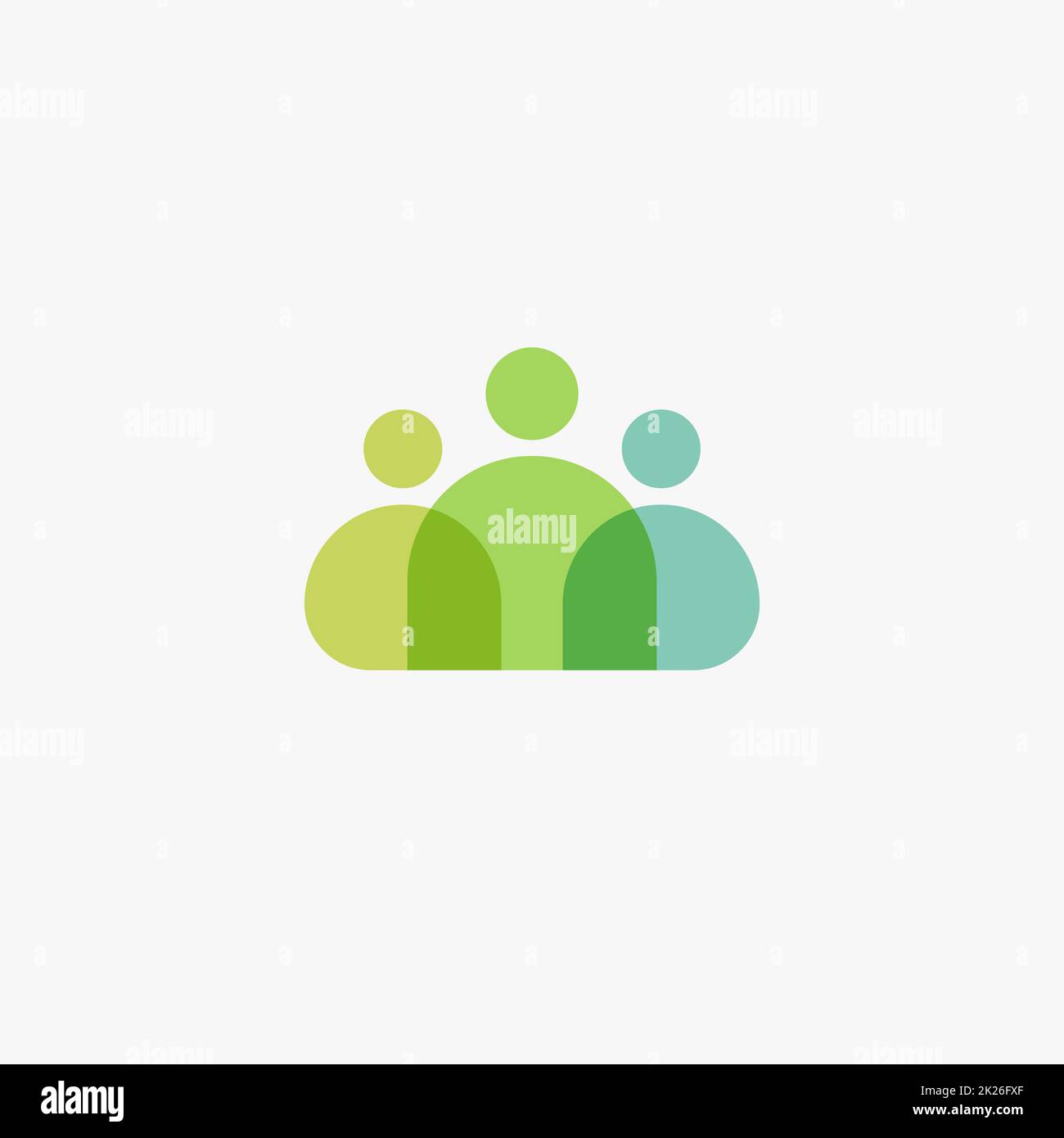 Persons icon, people team, three man silhouette, online support, staff ...