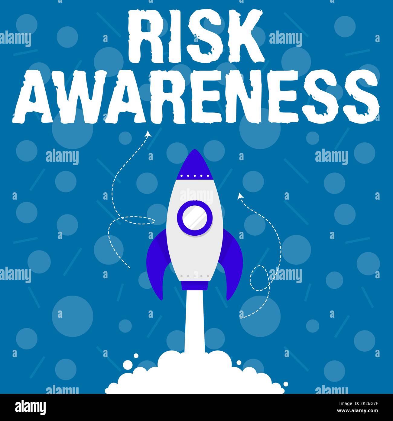 Text sign showing Risk Awareness. Concept meaning recognizing factors ...