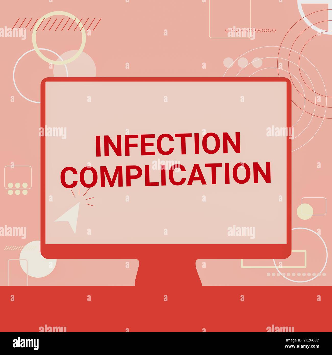 Sign displaying Infection Complication. Business showcase unwanted ...