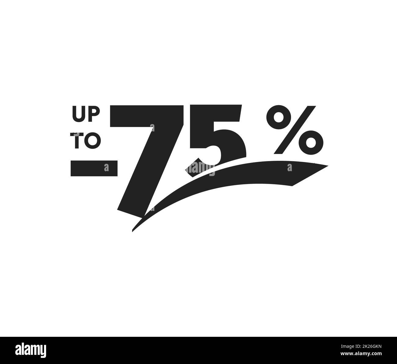discount symbol. Business promotion sticker. Hot season sale label ...