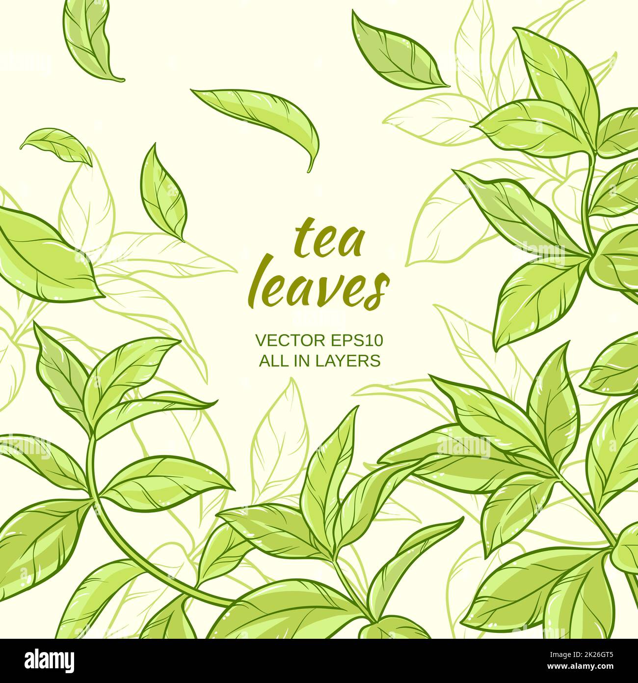 tea leaves background Stock Photo - Alamy