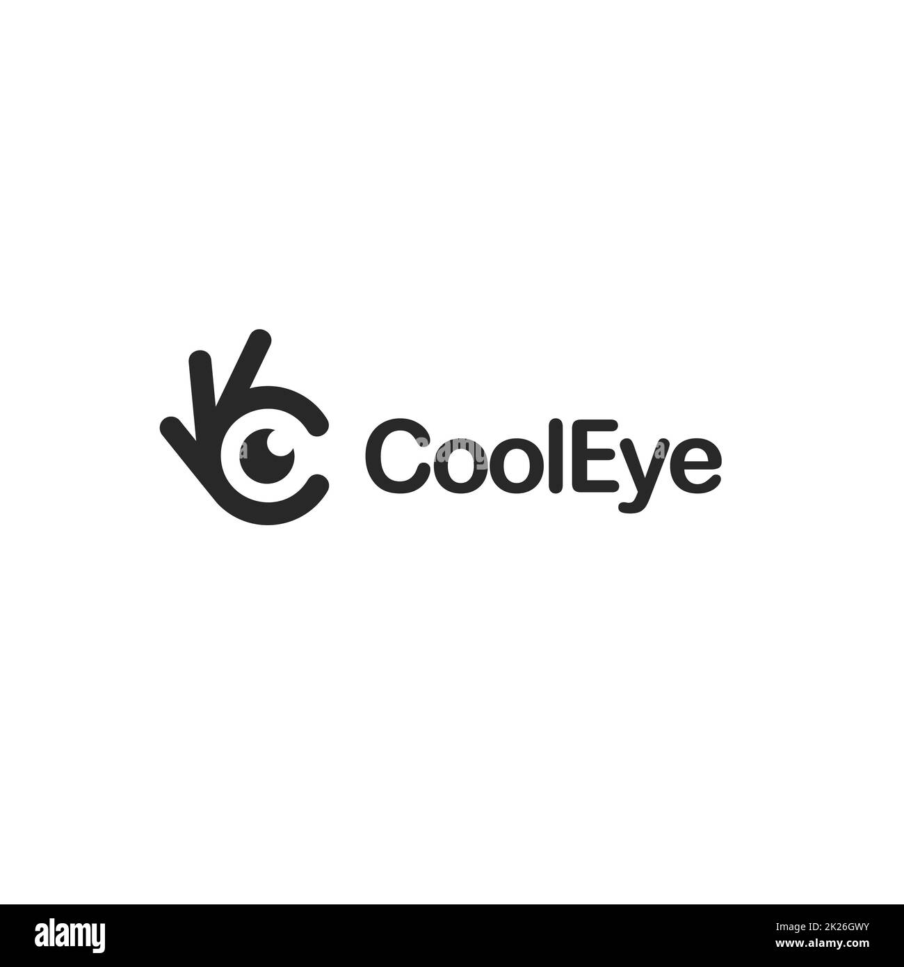Good vision icon Black and White Stock Photos & Images - Alamy