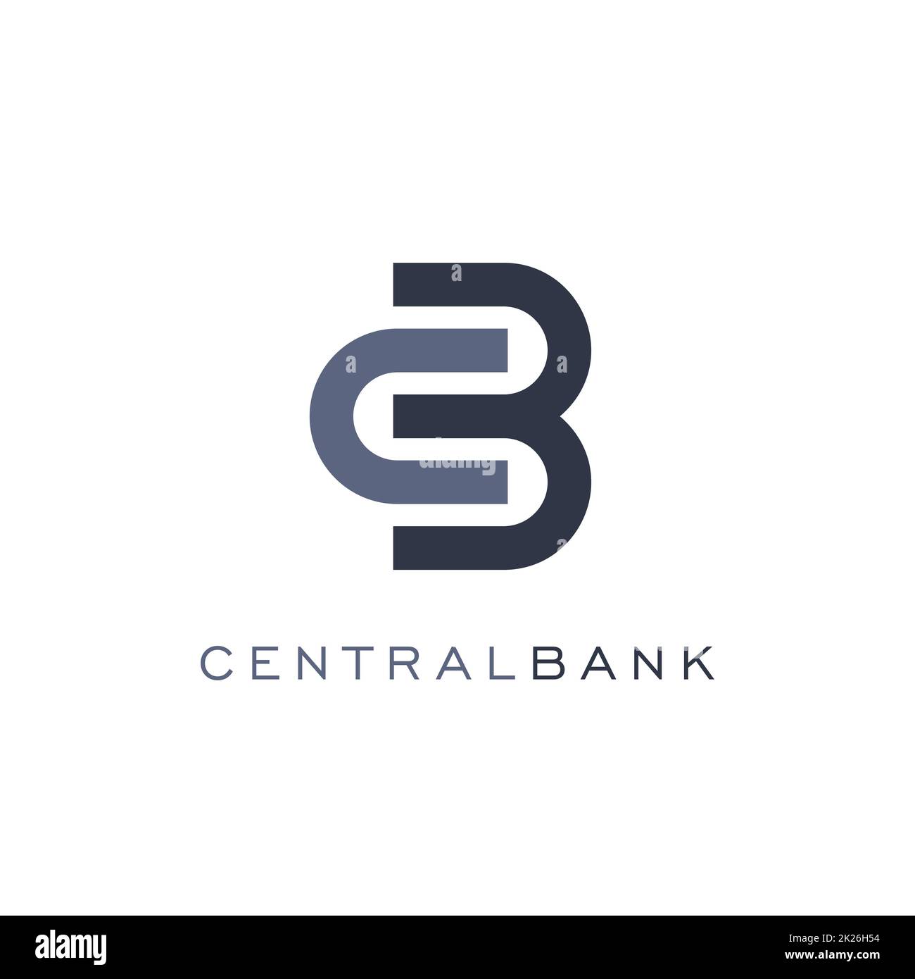 Abstract lock icon, linear style, bank vector logo template. Currency ...