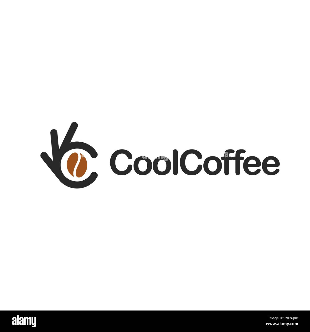 Coffee vector logo hi-res stock photography and images - Alamy