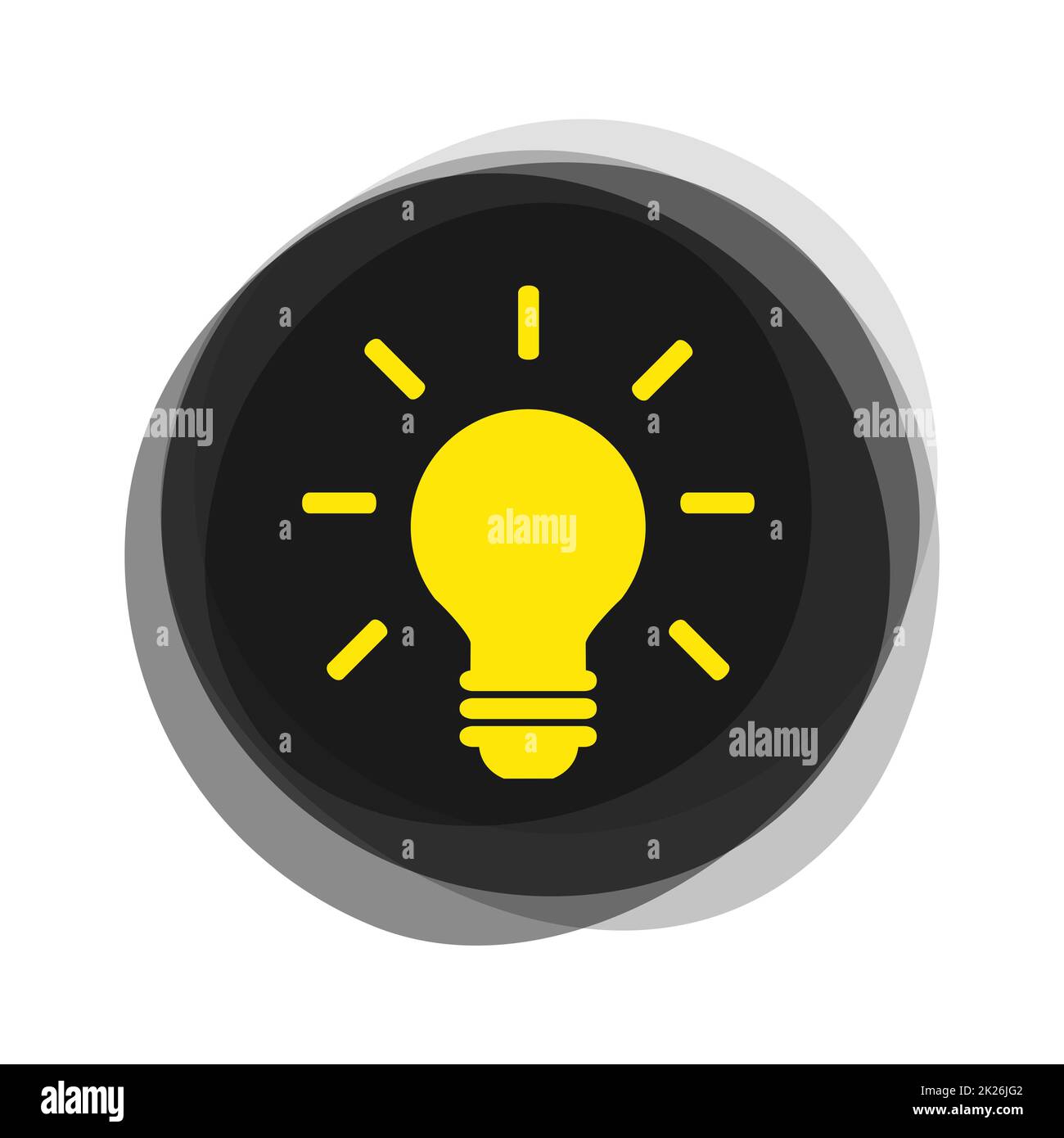 Grey lightbulb Cut Out Stock Images & Pictures - Alamy