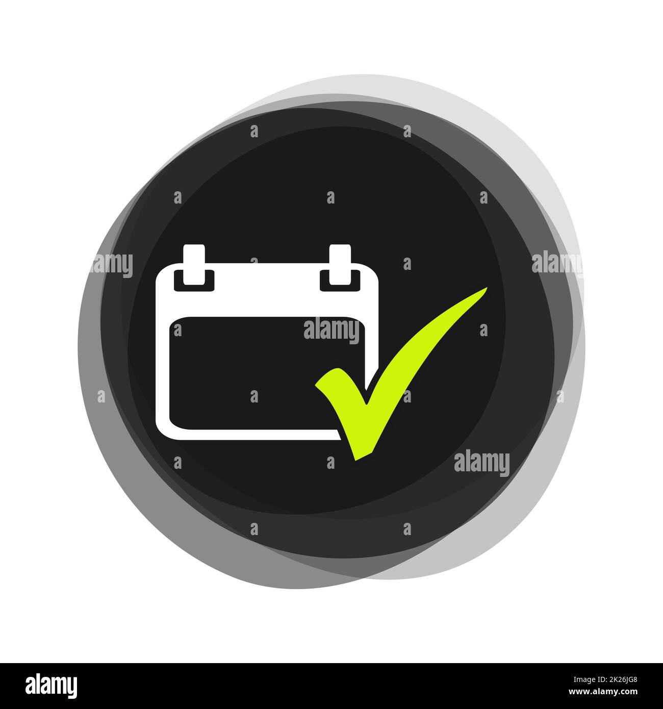 Calendar checkmark hi-res stock photography and images - Alamy