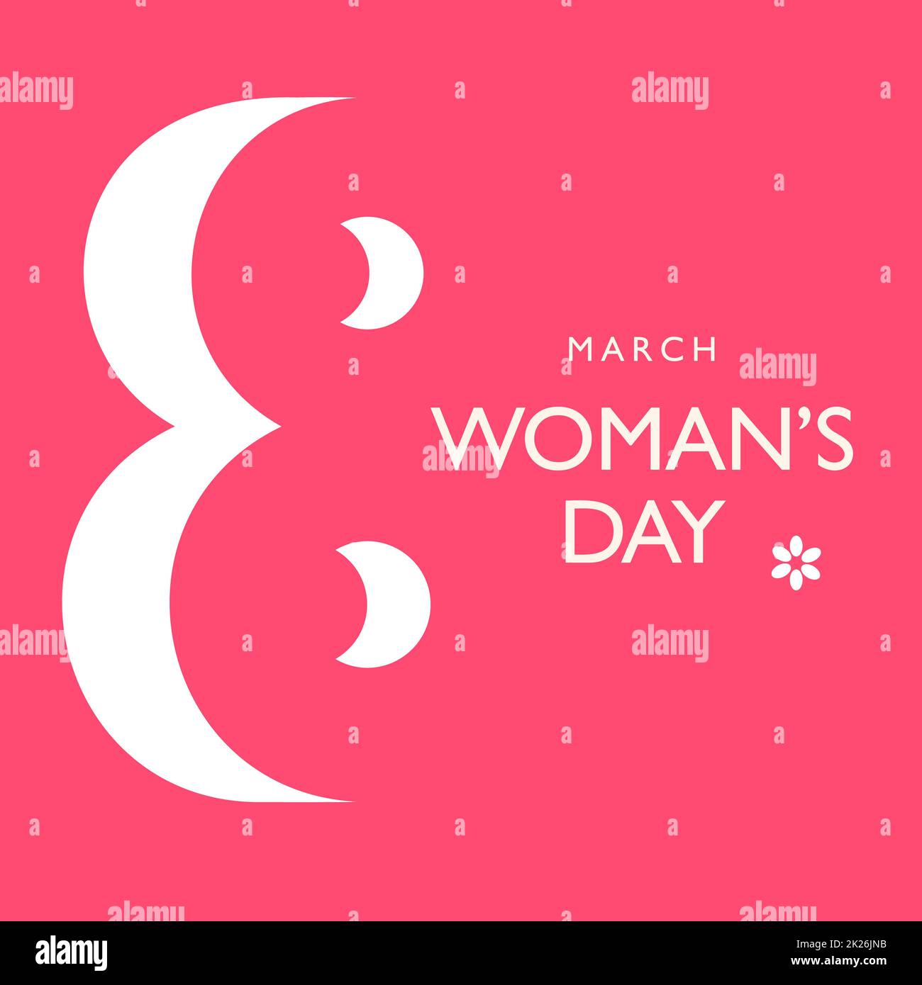 Women symbol eight logo design hi-res stock photography and images - Alamy