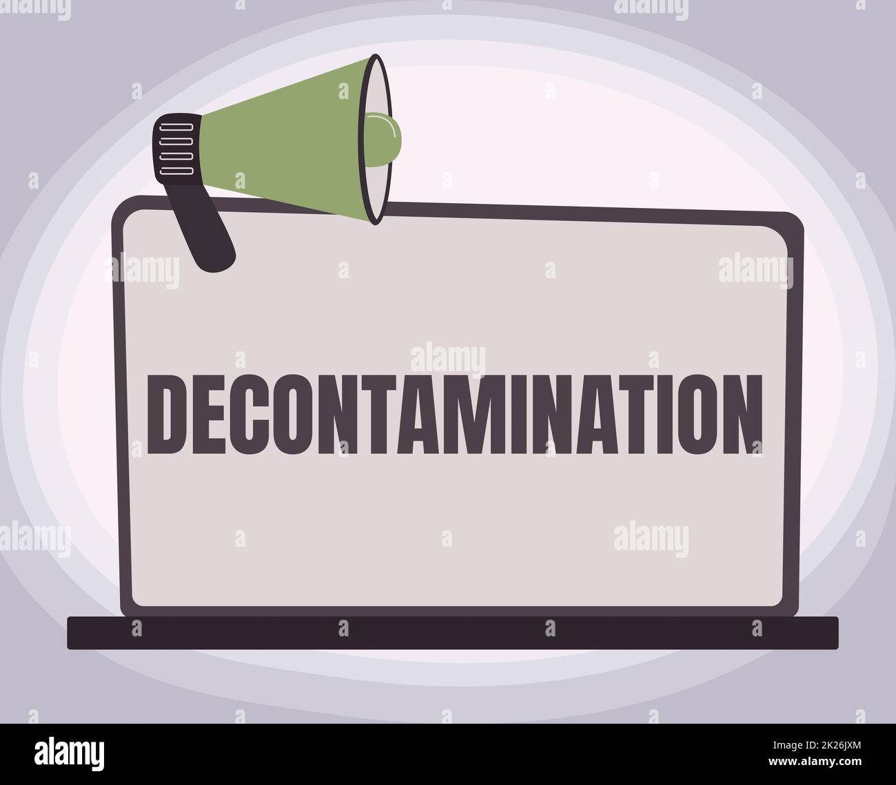 Text Showing Inspiration Decontamination Conceptual Photo Neutralizing Every Presence Of