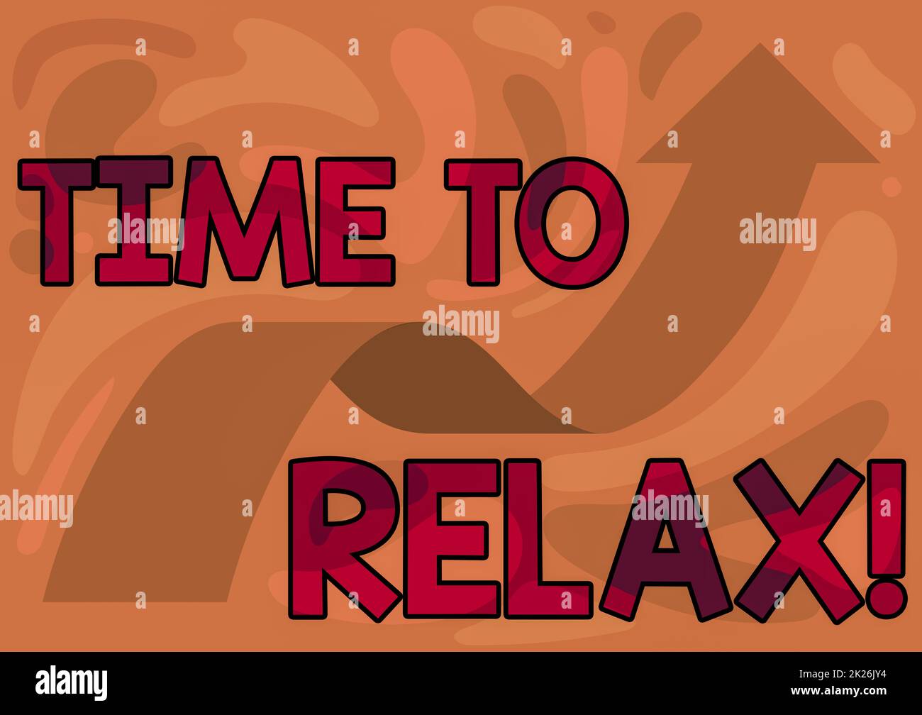 Conceptual caption Time To Relax. Business showcase resting and keep ...