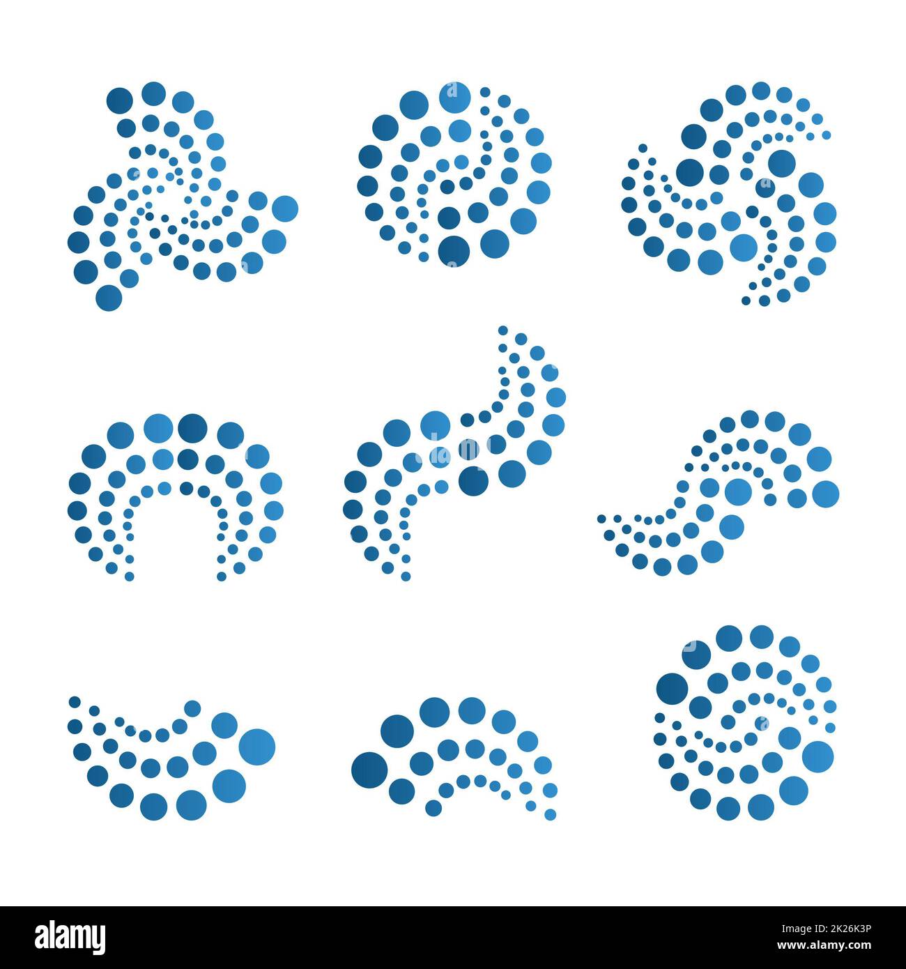 Sea circle logo Cut Out Stock Images & Pictures - Alamy