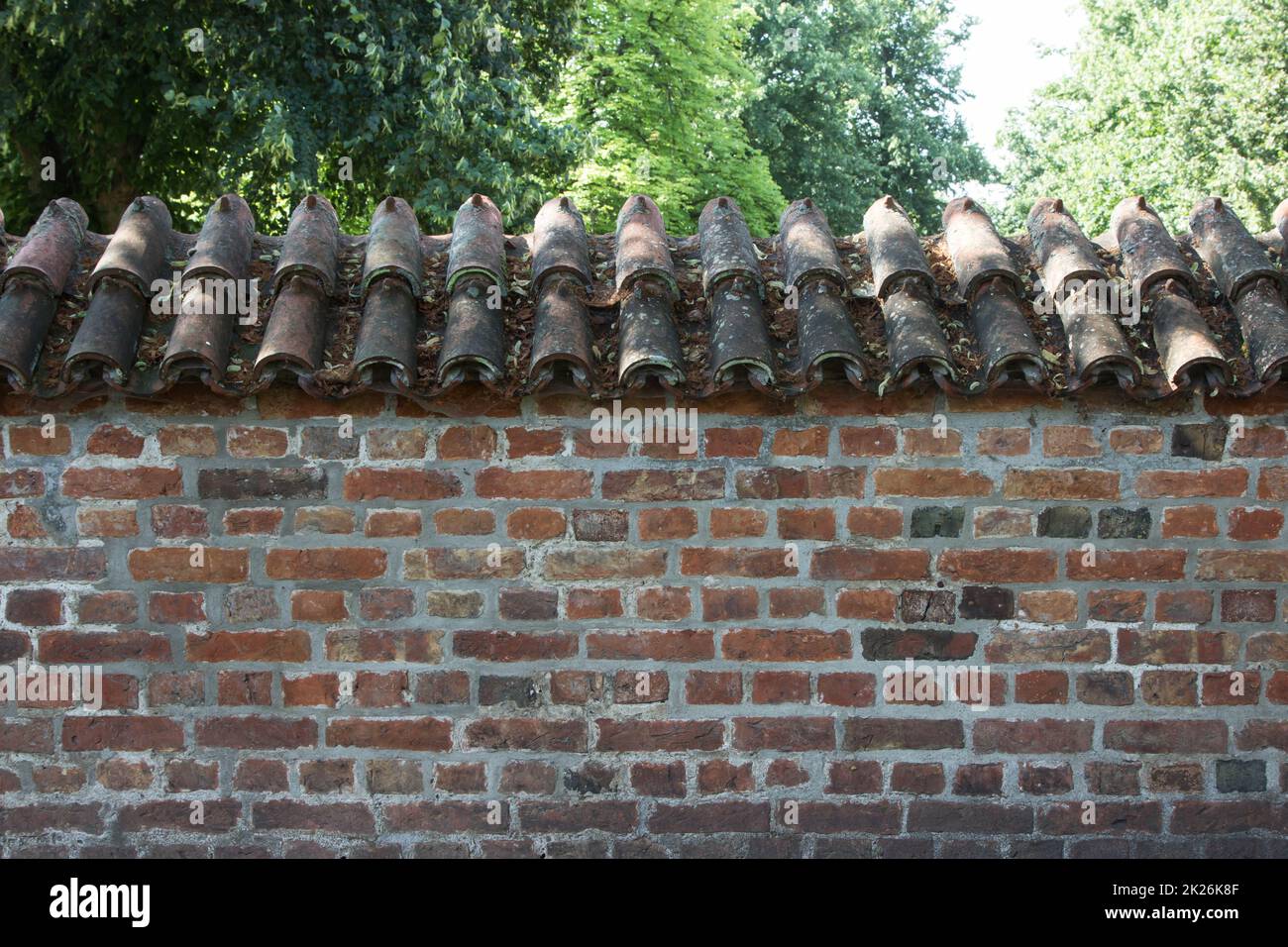 Wall around medieval monastery hi-res stock photography and images - Alamy