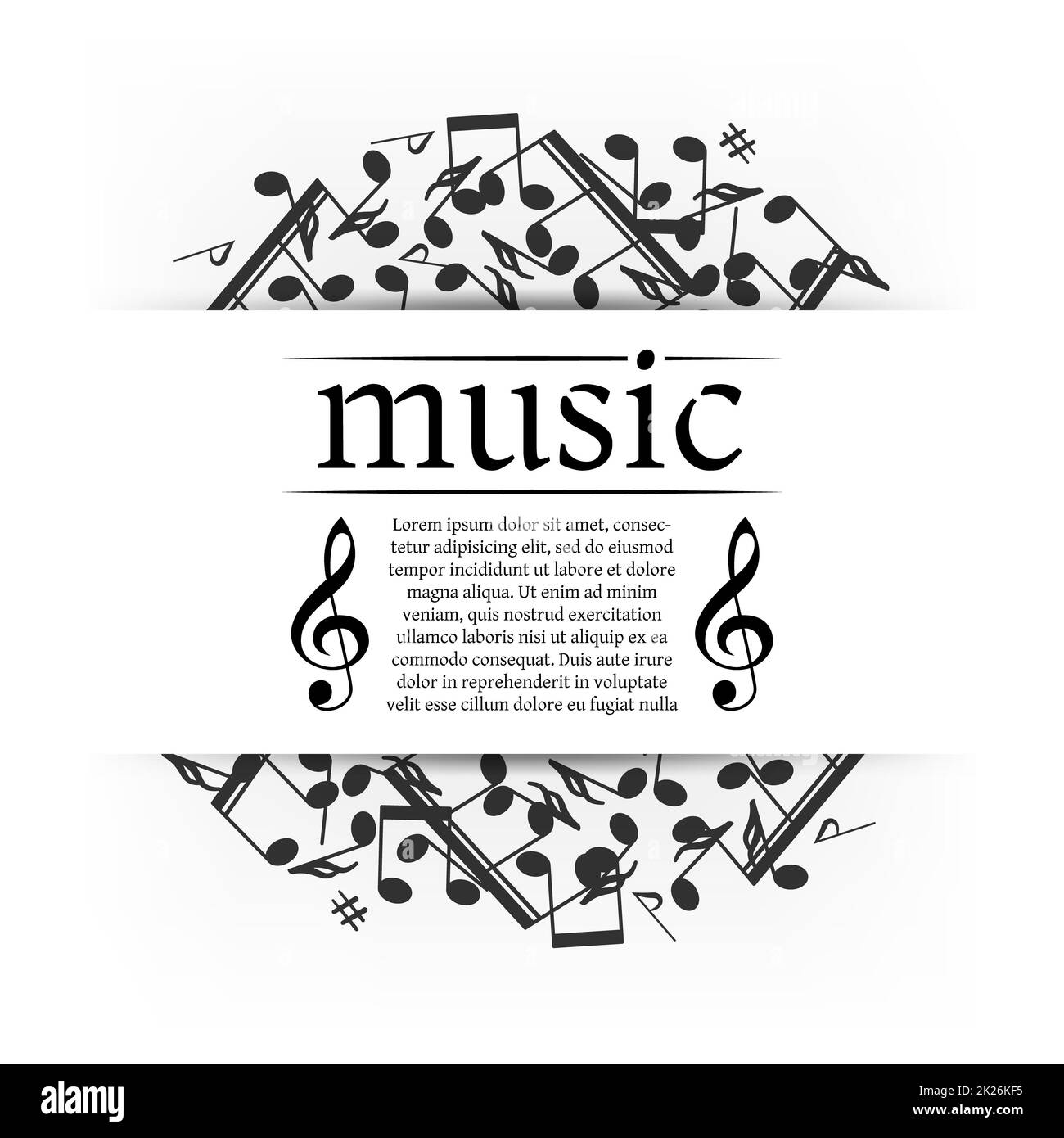 Musical fantasy Black and White Stock Photos & Images - Alamy