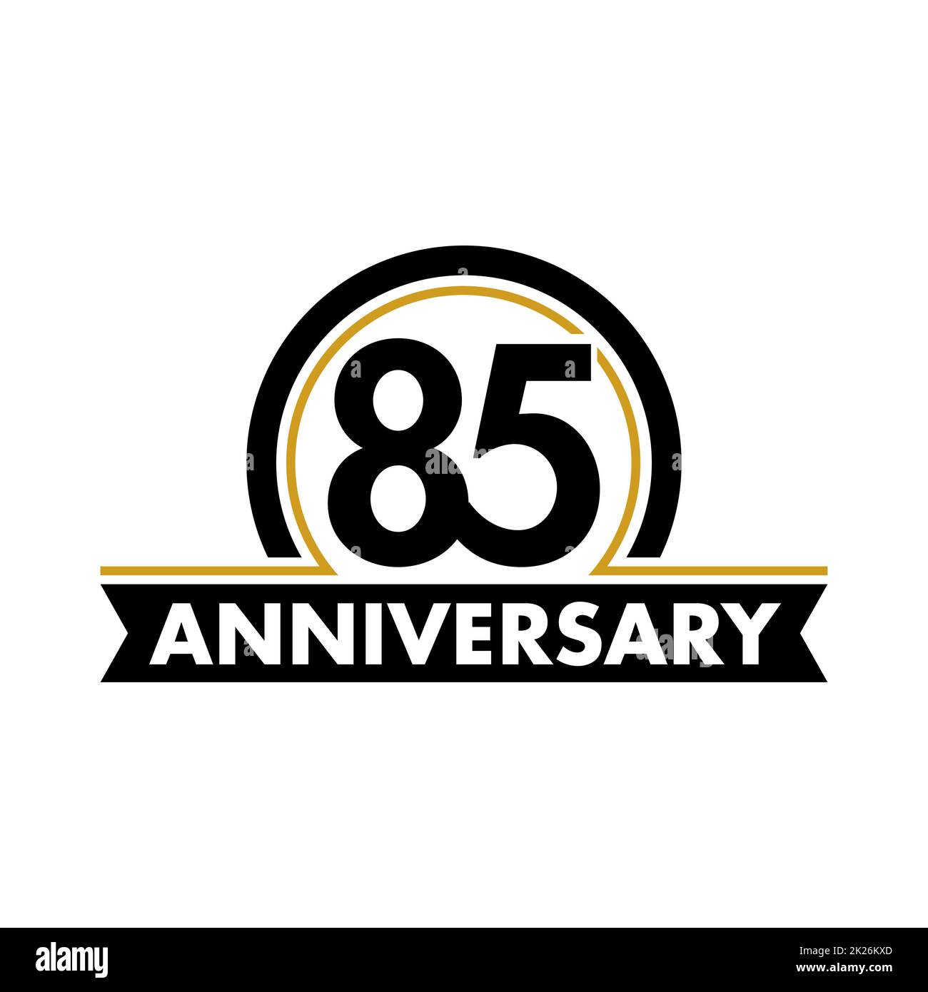 Birthday badge label 80th Cut Out Stock Images & Pictures - Alamy