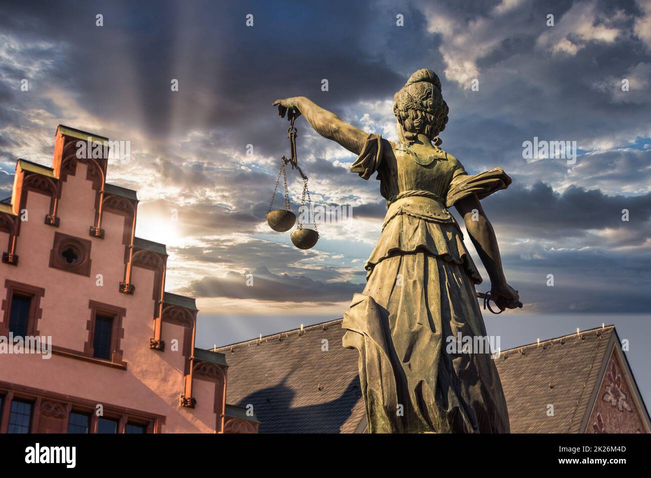 Lady justice statue sunrise hi-res stock photography and images - Alamy