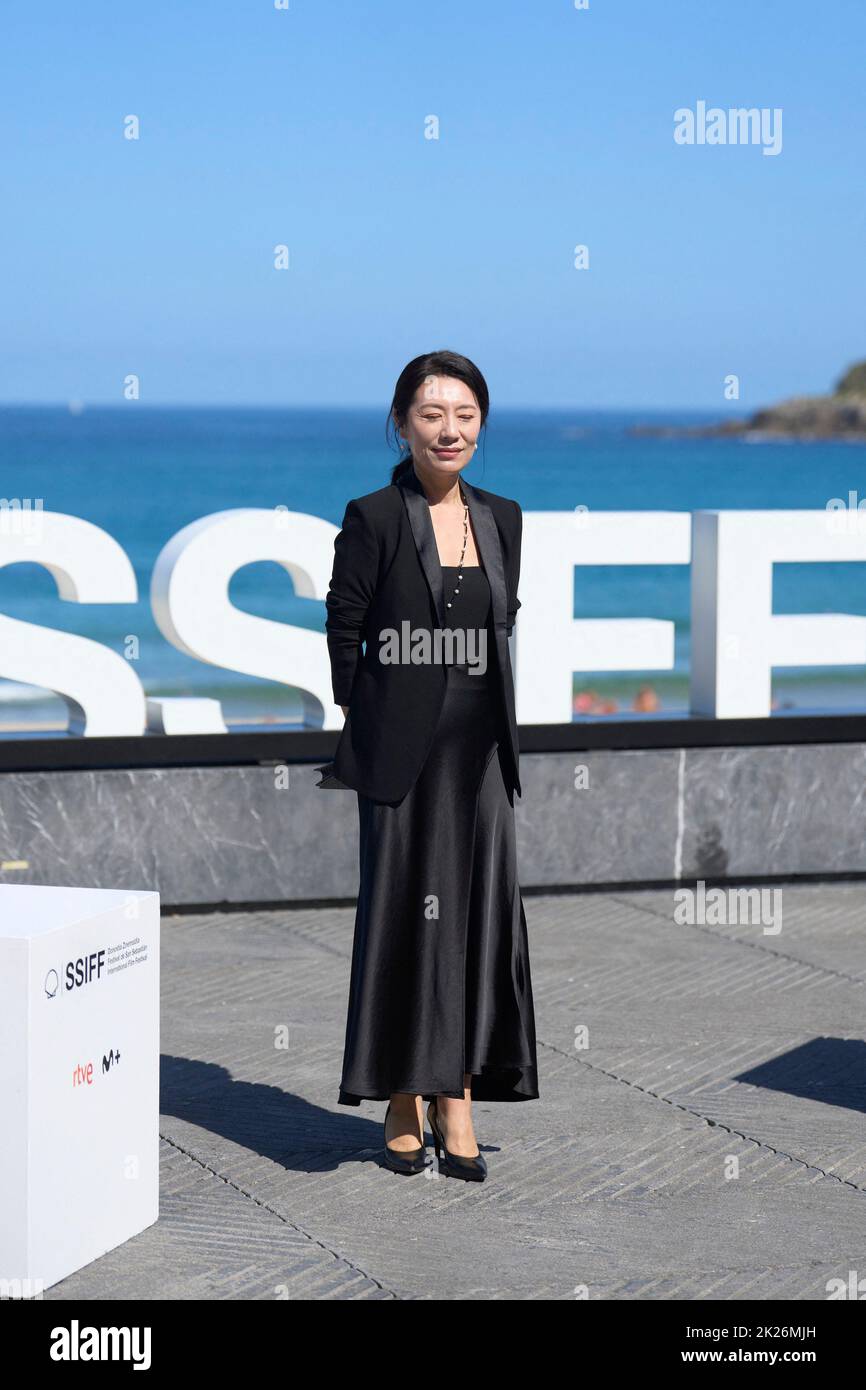 Donostia / San Sebastian, September 22, 2022, Spain, Cho Yun-Hee ...