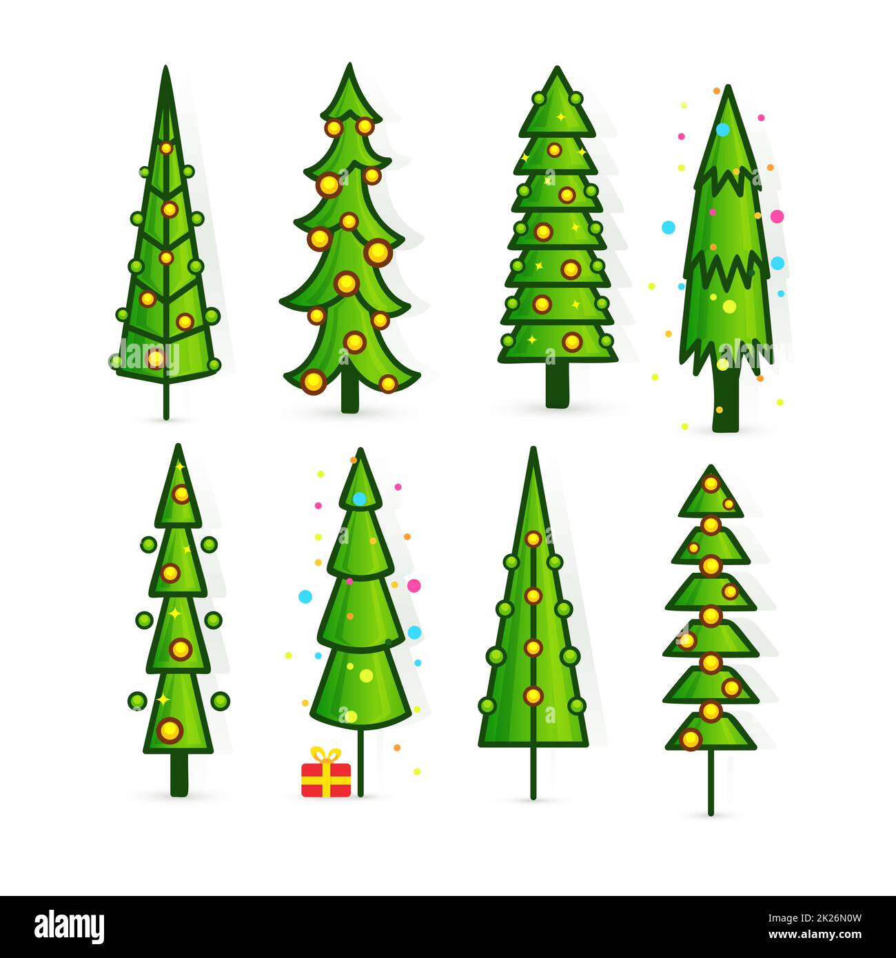 Cards design set cartoon Cut Out Stock Images & Pictures - Alamy