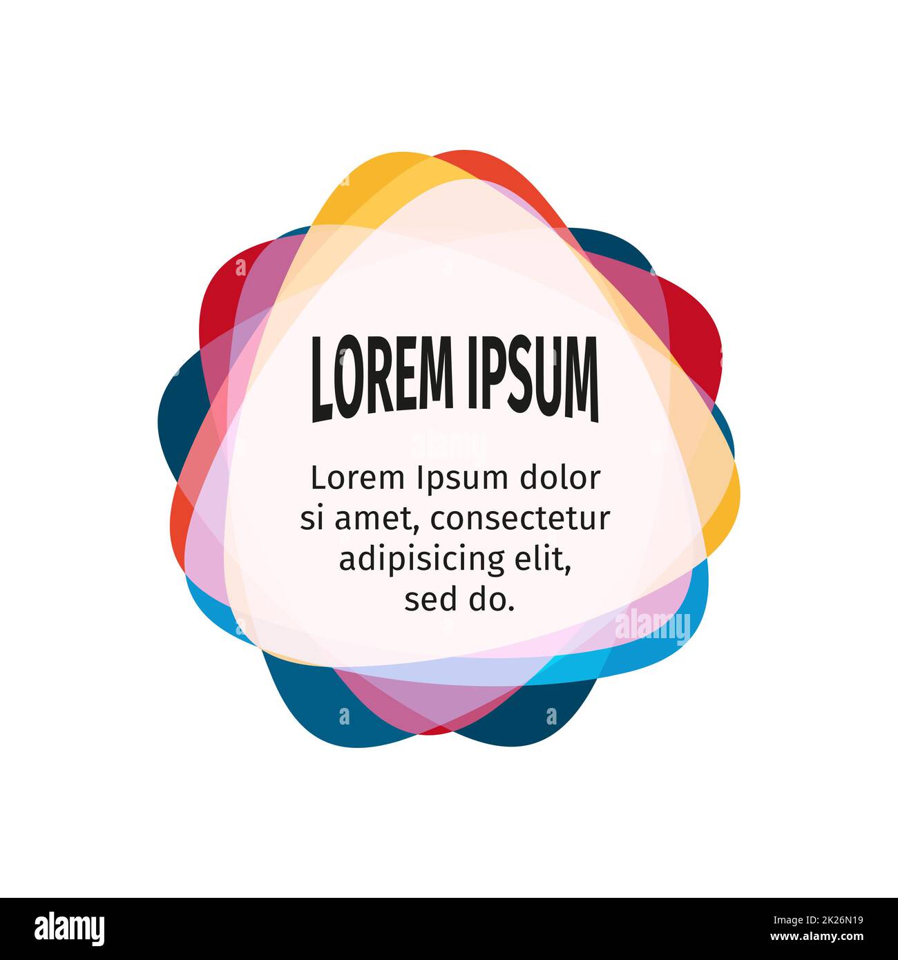 Bright design elements for the abstract colorful background. Color ...