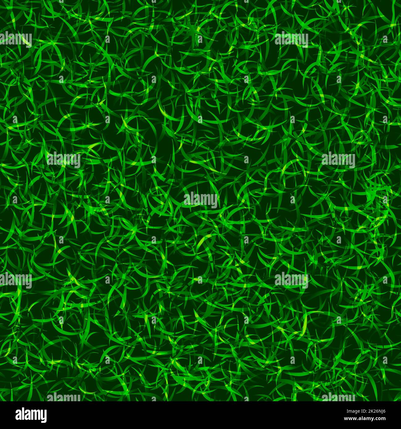 Green color grass vector background. Fresh spring lawn vector ...