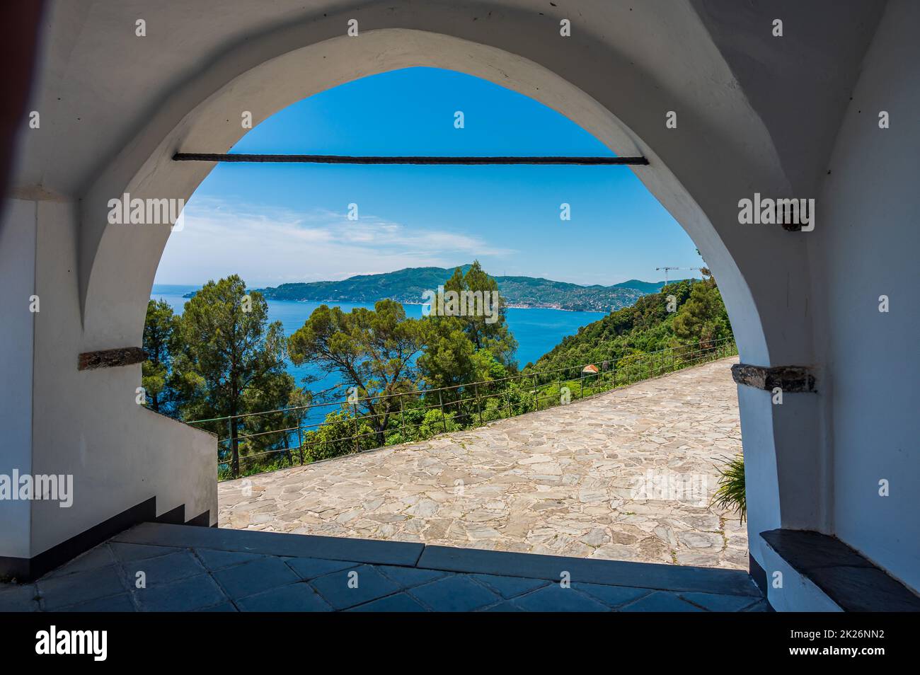 View from the Sanctuary Stock Photo - Alamy