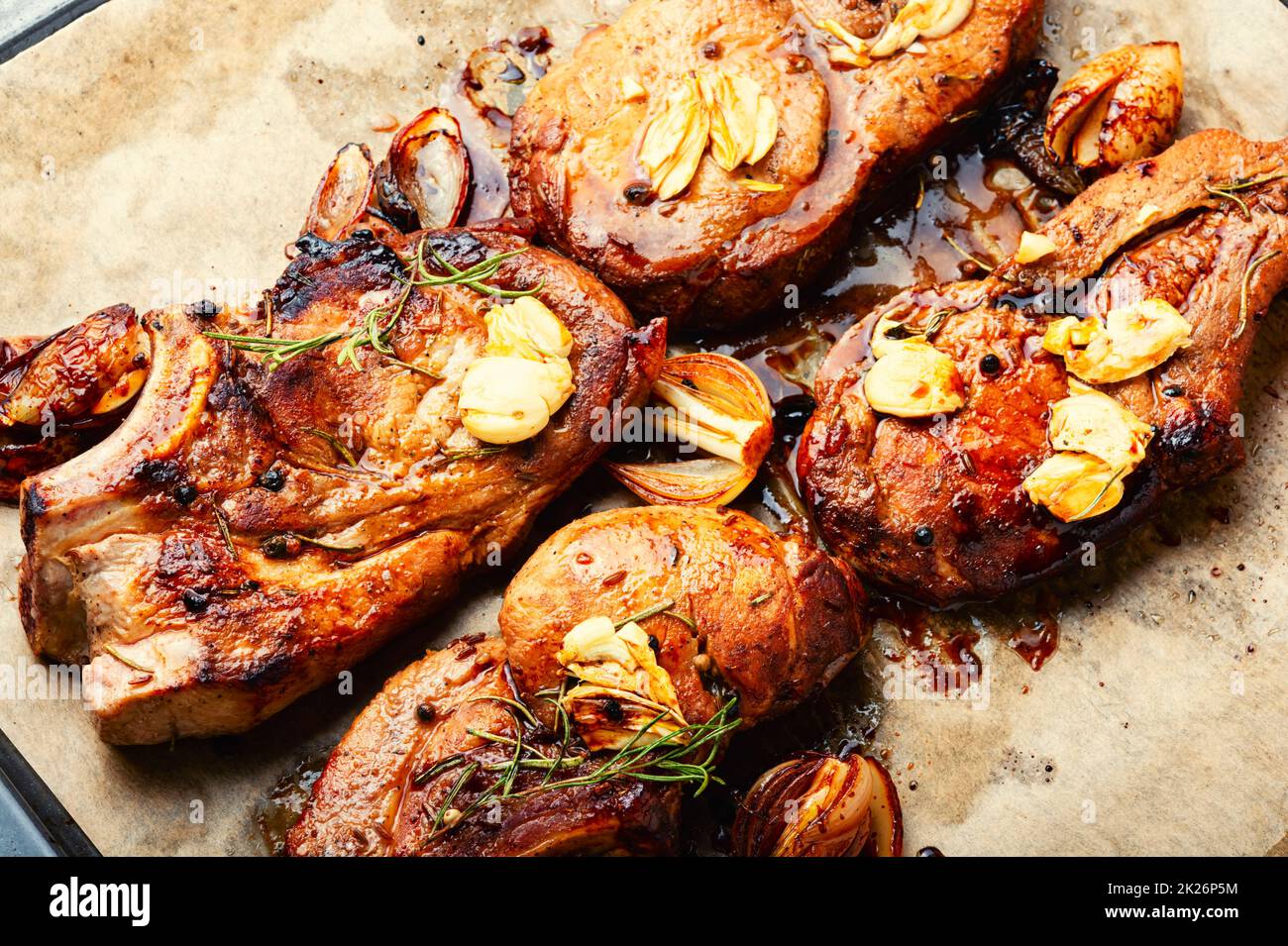 Bone in meat hi-res stock photography and images - Alamy
