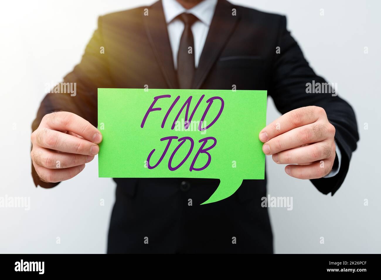 Writing displaying text Find Job. Business overview An act of person to ...