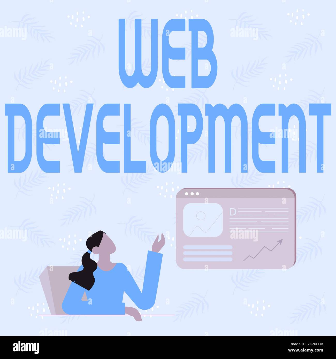 Sign displaying Web Development. Business concept dealing with ...