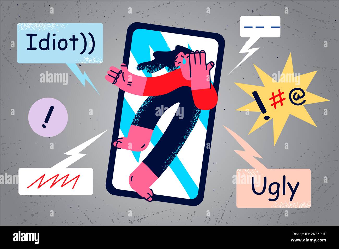 Girl mockery hi-res stock photography and images - Alamy