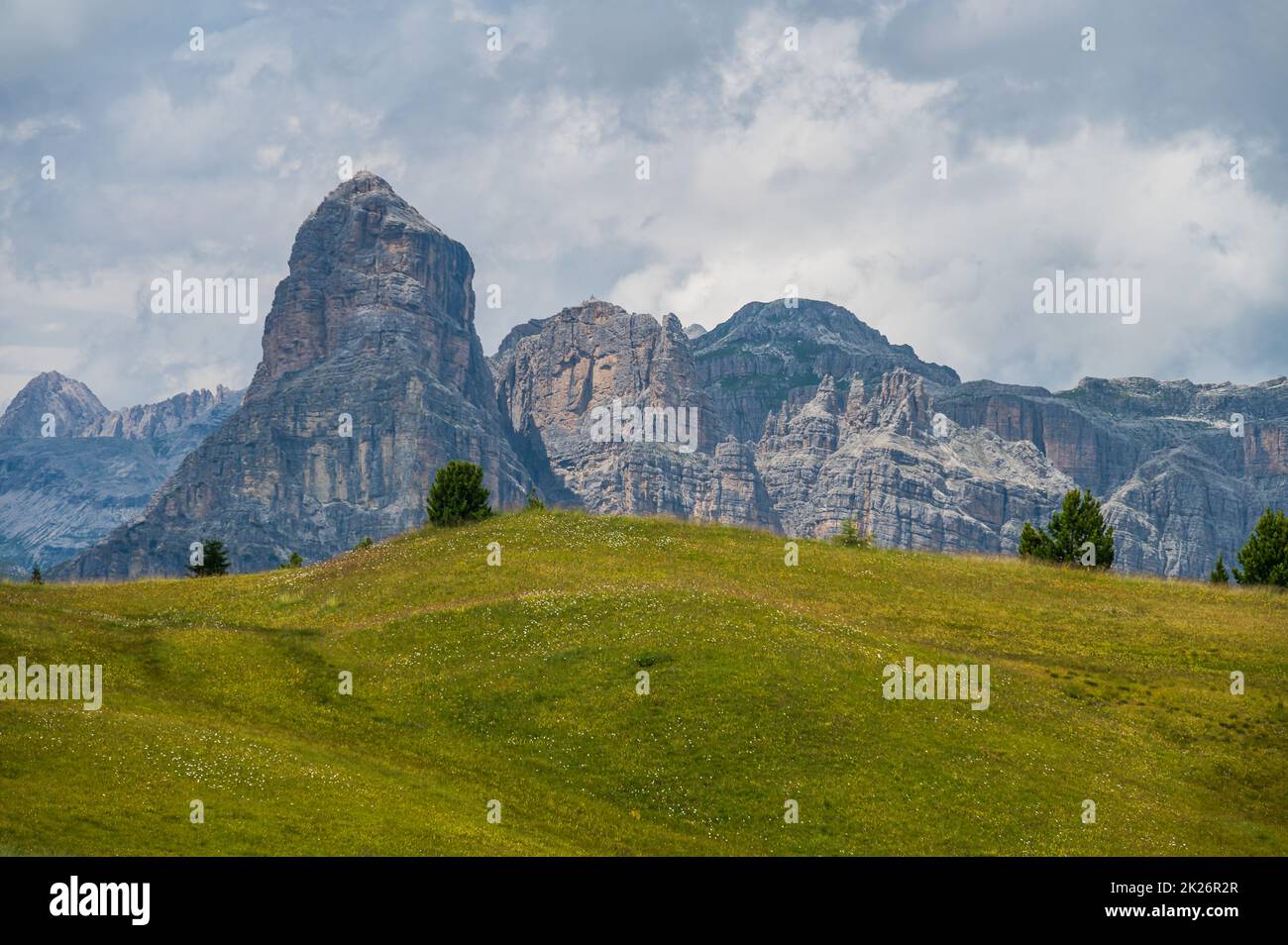 Pralongia Plateau in the Dolomites Stock Photo - Alamy