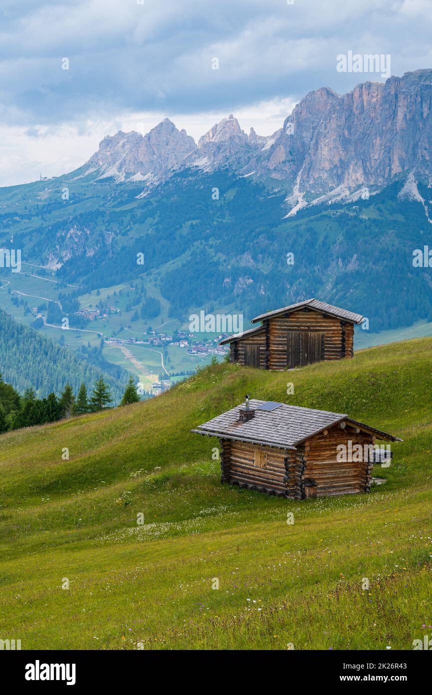 Pralongia Plateau in the Dolomites Stock Photo - Alamy