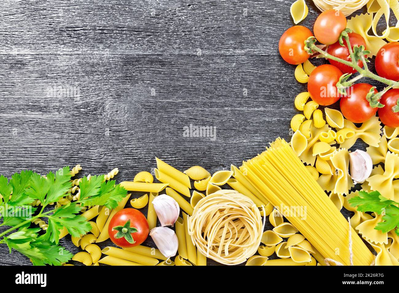 Pasta frame hi-res stock photography and images - Alamy