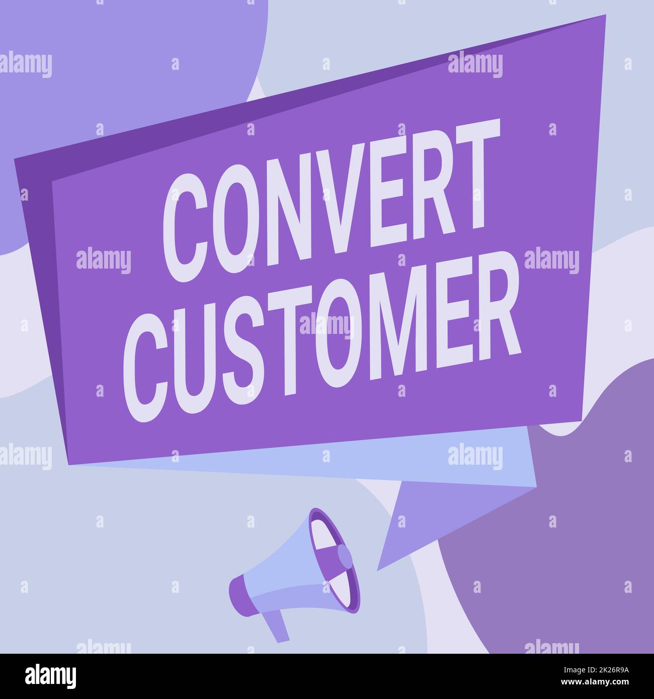 Hand writing sign Convert Customer. Business showcase marketing tactics ...