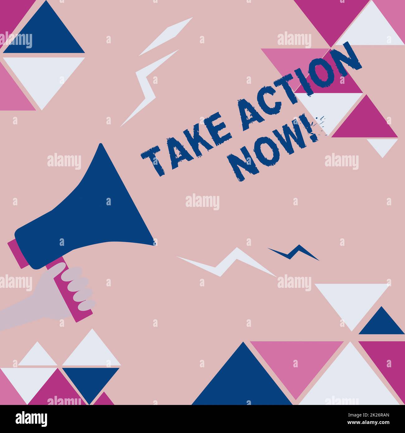 Conceptual caption Take Action Now. Word Written on Do it now Response ...