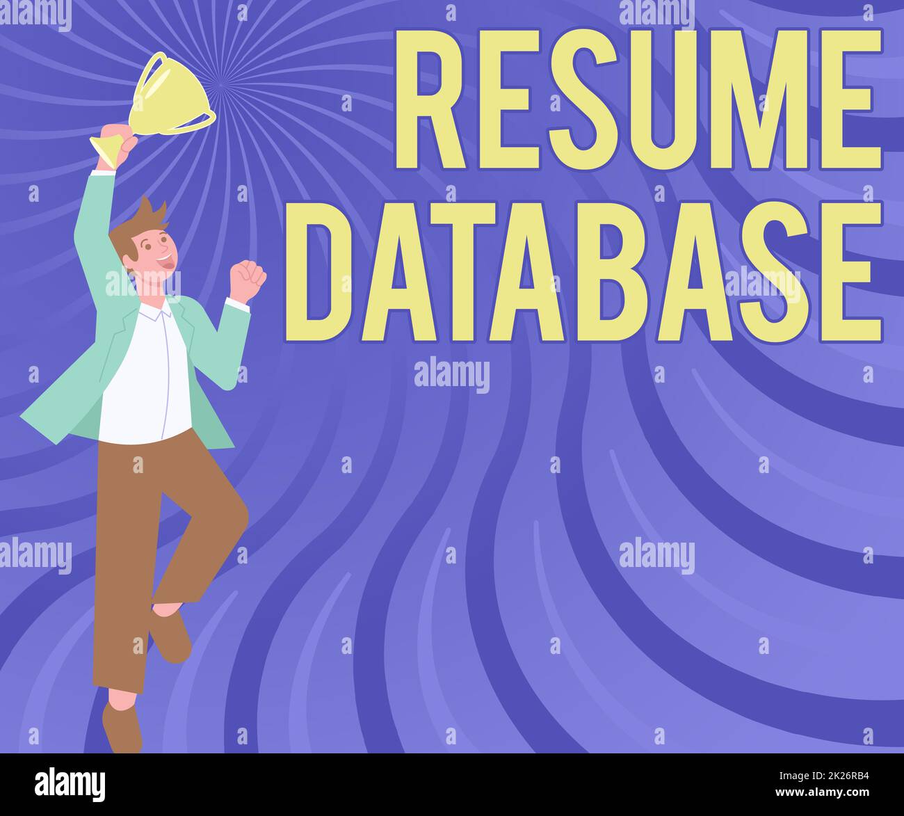 Conceptual caption Resume Database. Business approach database of ... Conceptual caption Resume Database. Business approach database of ...