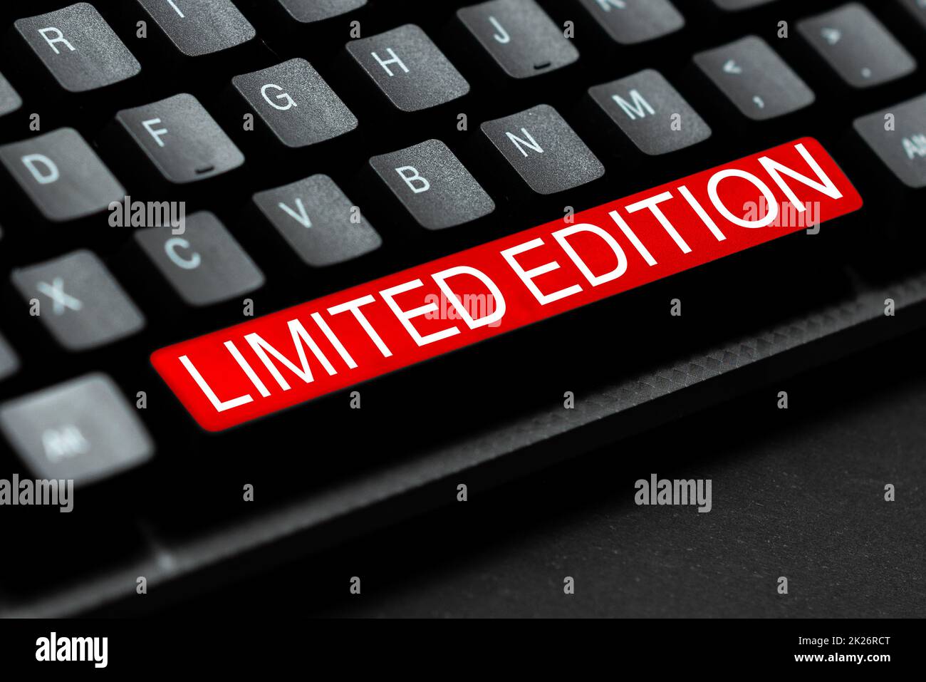 Text showing inspiration Limited Edition. Concept meaning issuing ...