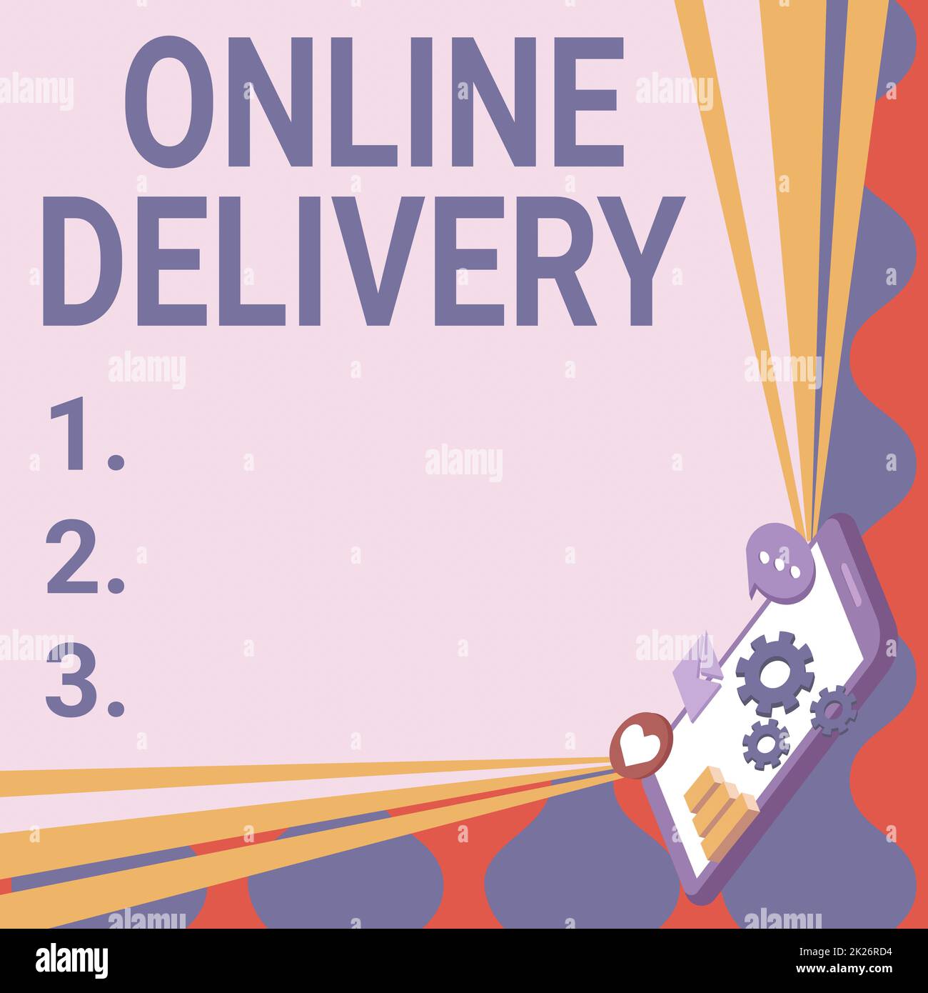 Inspiration showing sign Online Delivery. Business showcase the act or ...