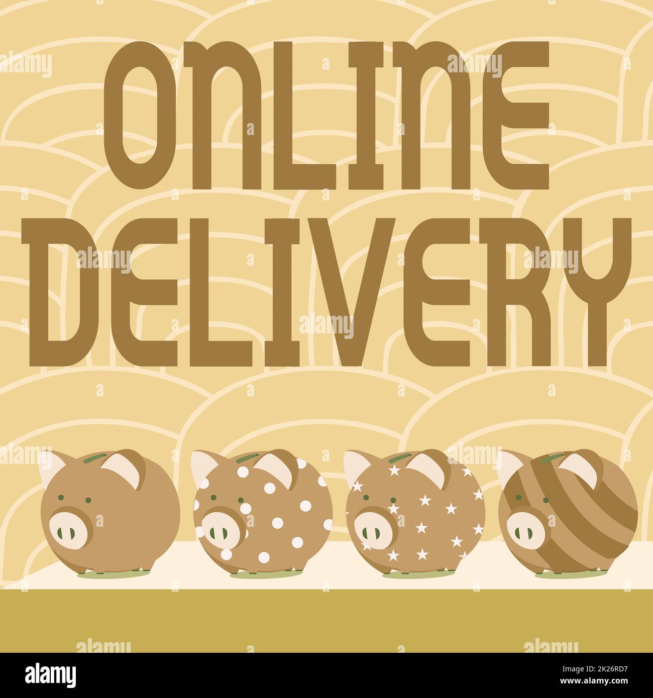 Food delivery concept background hi-res stock photography and images ...