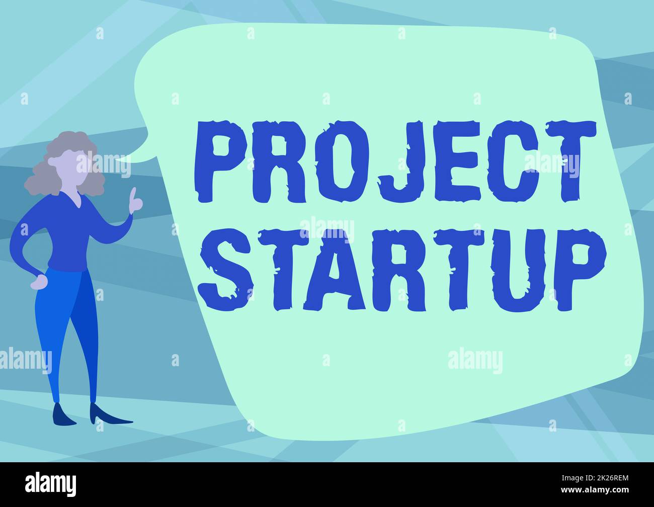 Text Showing Inspiration Project Startup Word Written On The Initial