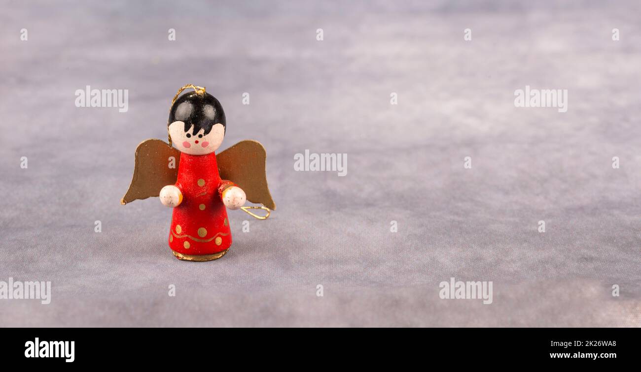 a little red angel Stock Photo - Alamy