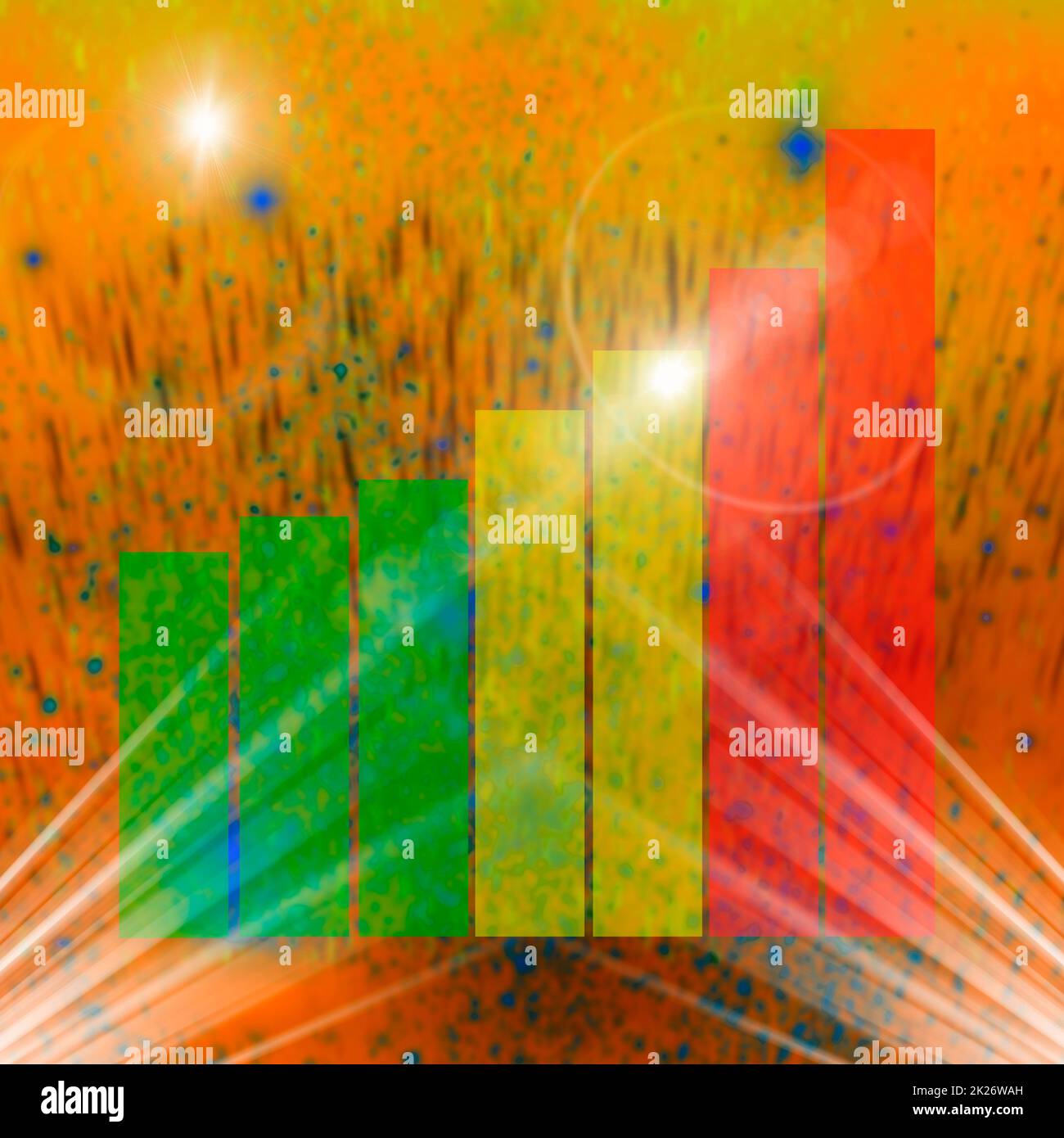 diagram - profit symbol illustration Stock Photo - Alamy