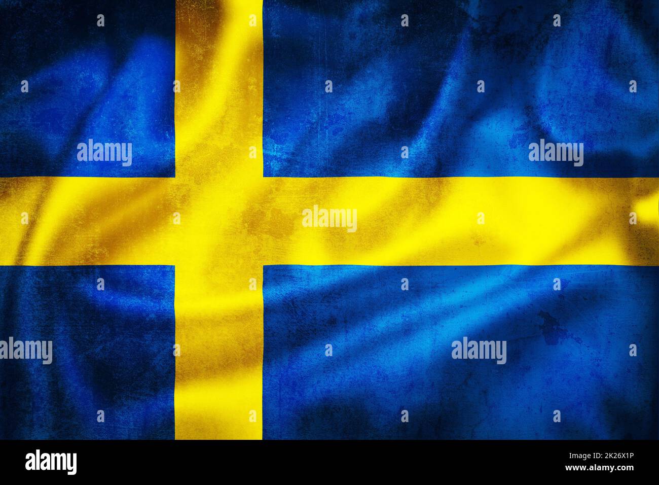 Swedish landscape illustration hi-res stock photography and images - Alamy