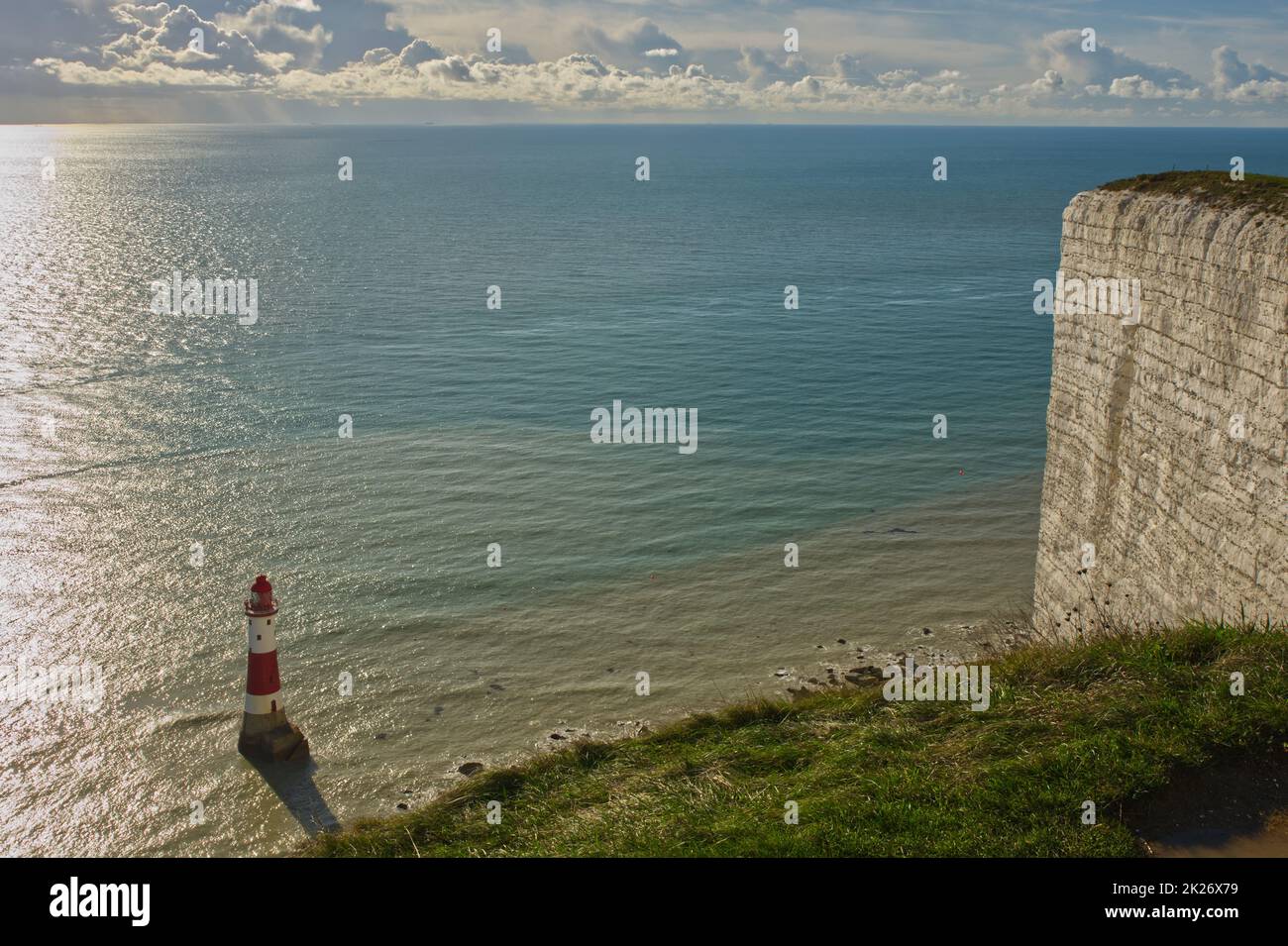 Beachy Head Lighthouse, Sussex, England Stock Photo - Alamy