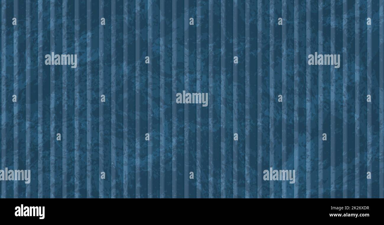 Rusty blue cargo container, panoramic dark background - Vector Stock ...