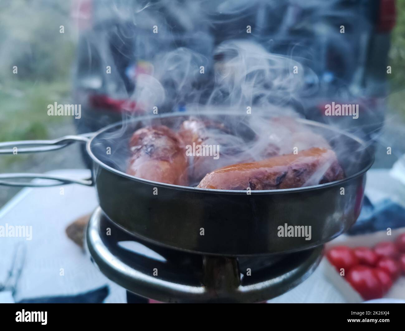 Smoking nature hi-res stock photography and images - Alamy