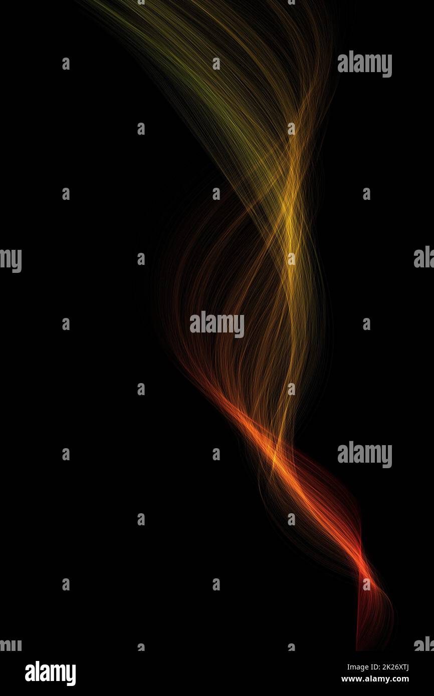 Abstract wave vector background, rainbow waved lines for brochure ...