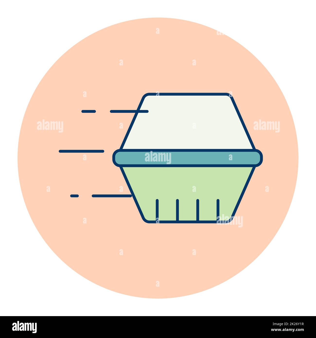 Delivery box vector hi-res stock photography and images - Alamy