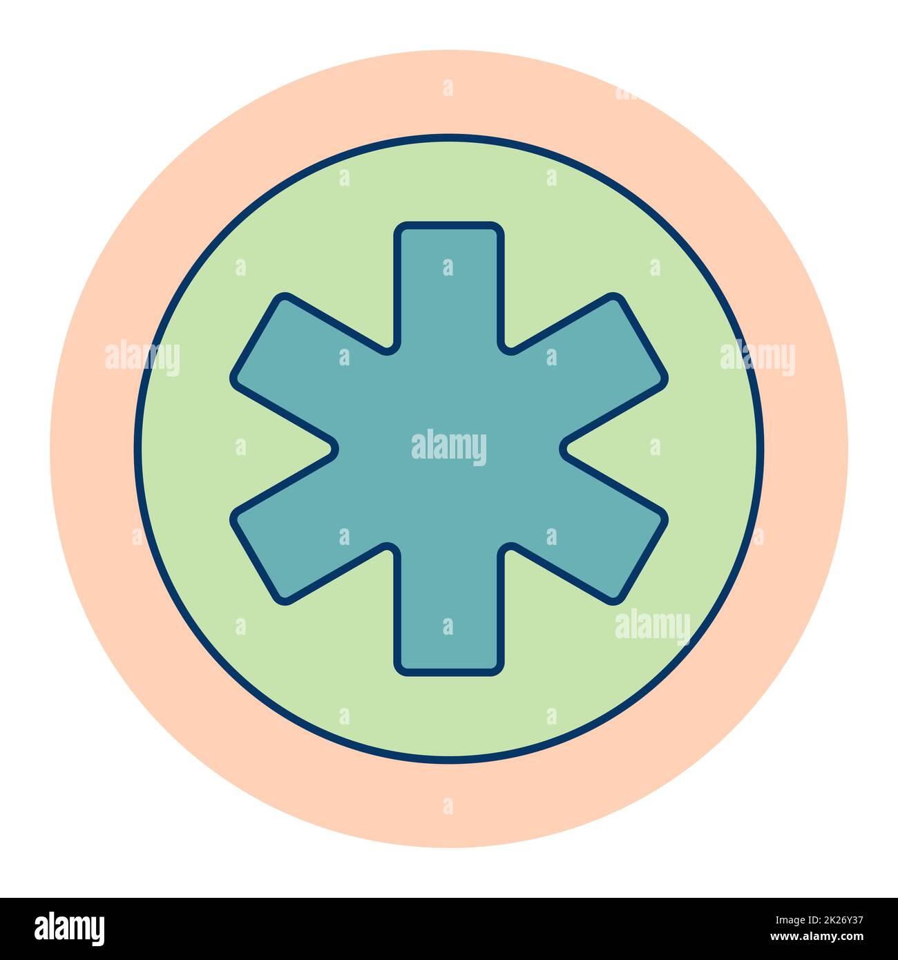 Medical emergency care glyph Cut Out Stock Images & Pictures - Alamy