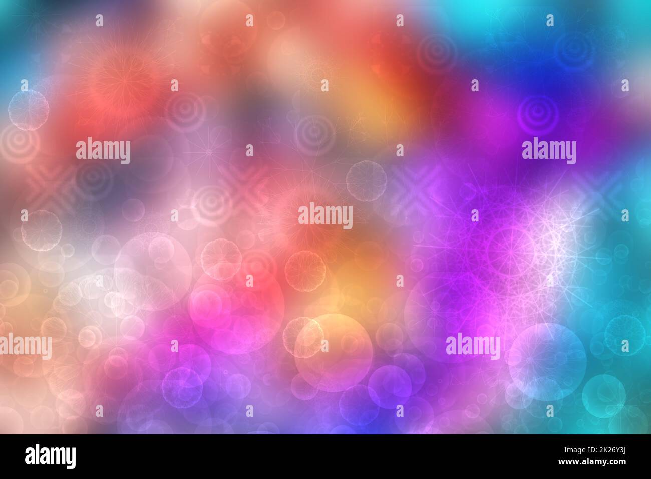 Colorful party invitation background. Abstract pastel blue pink yellow ...